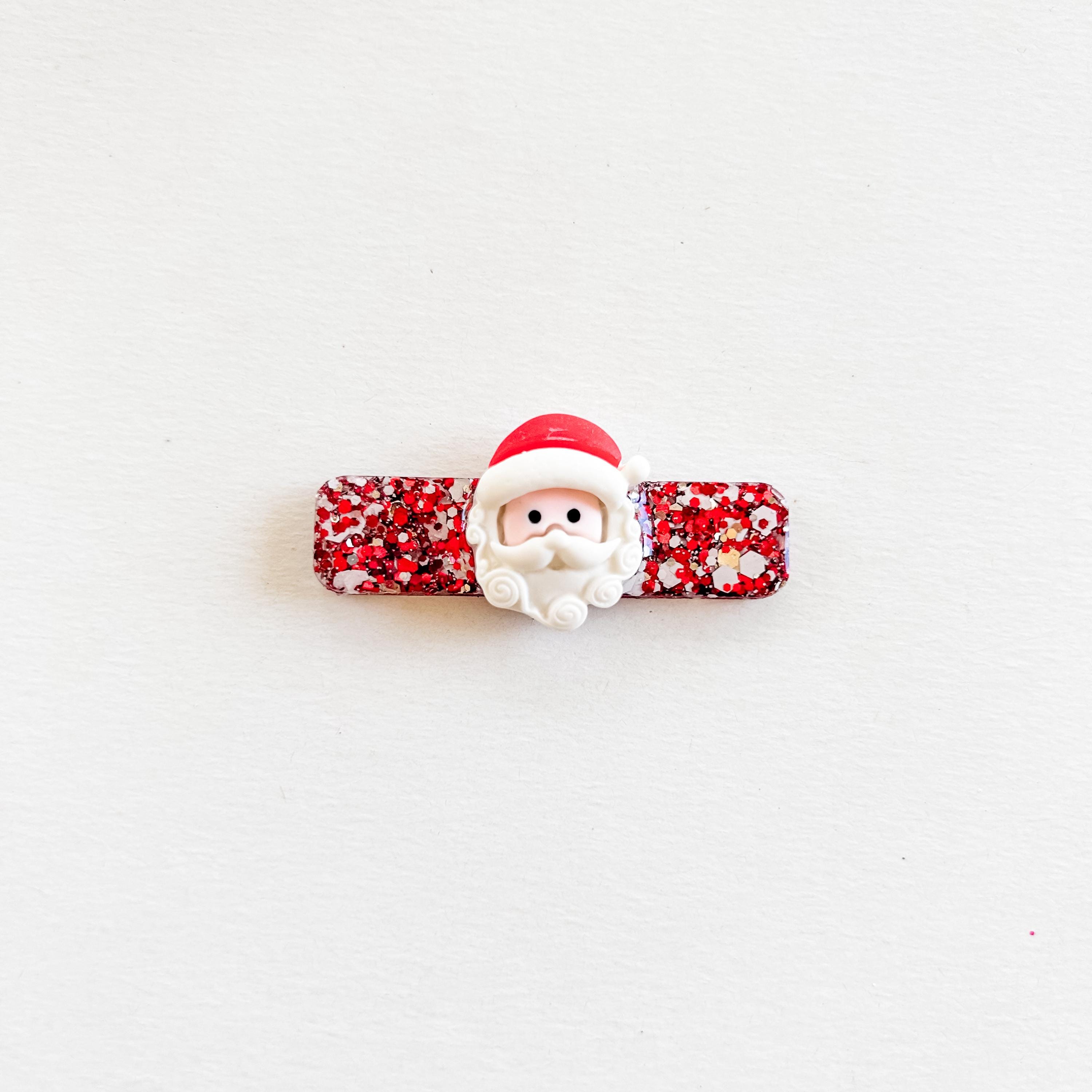 Girls Christmas Hair Clip - Christmas Barrette - Holiday Hair Accessory ...