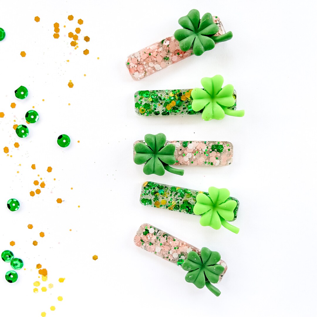 St. Patrick’s Day Hair Clip - Girls St. Patty’s Day Clip - Girls Hair ...