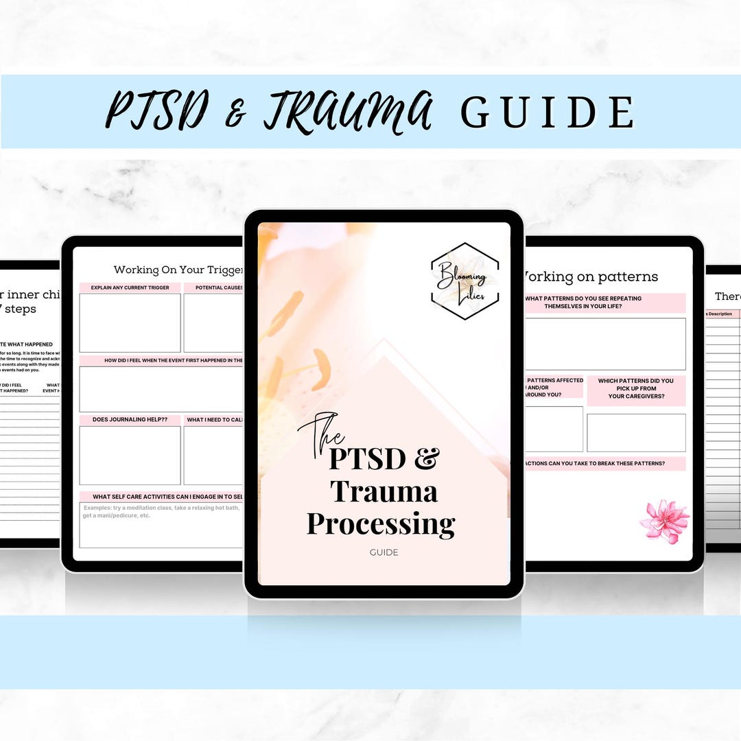 PTSD & Trauma Processing Journal |healing Journal - Etsy