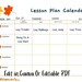 Daycare/preschool/prek/kindergarten/elementary Lesson Plan Template ...