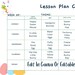 Daycare/preschool/pre~k/kindergarten/elementary Lesson Plan Template ...