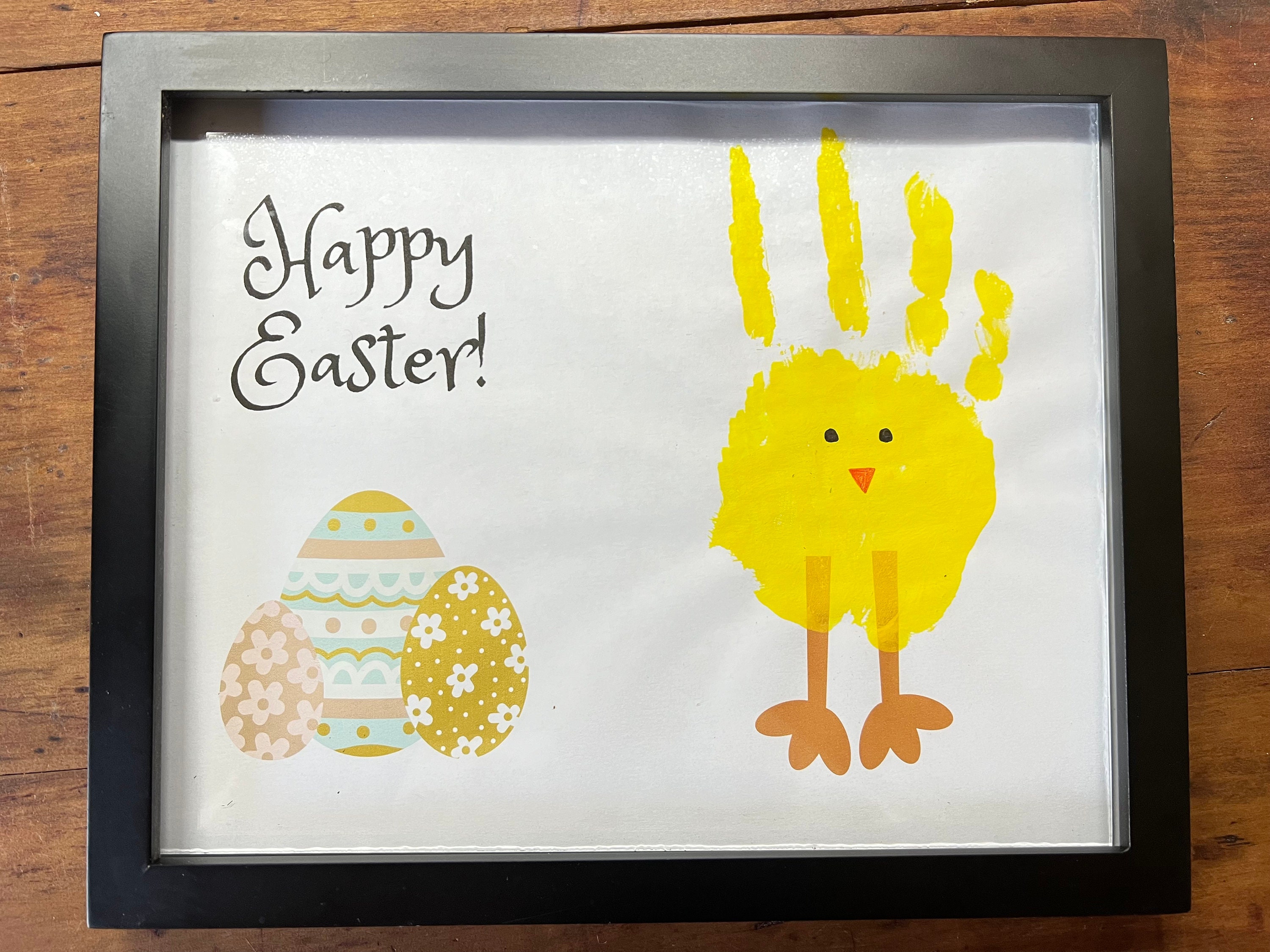 Easter Handprint or Footprint Craft, Easter Bunny and Baby Chick ...