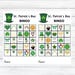 St. Patrick's Day Bingo, Printable PDF, 10 Different BINGO Cards ...