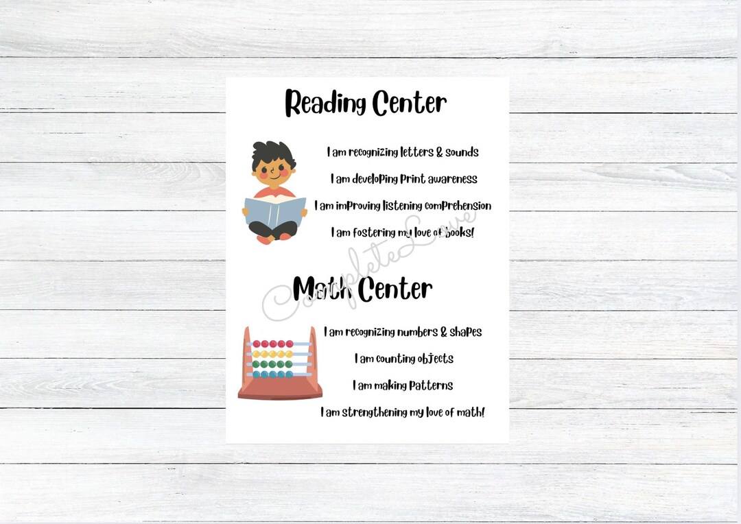 Daycare, Preschool, Kindergarten, Early Elementary Center Signs With ...