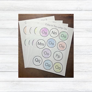 Printable Daycare, Preschool, Kindergarten Alphabet Worksheets, Letter ...