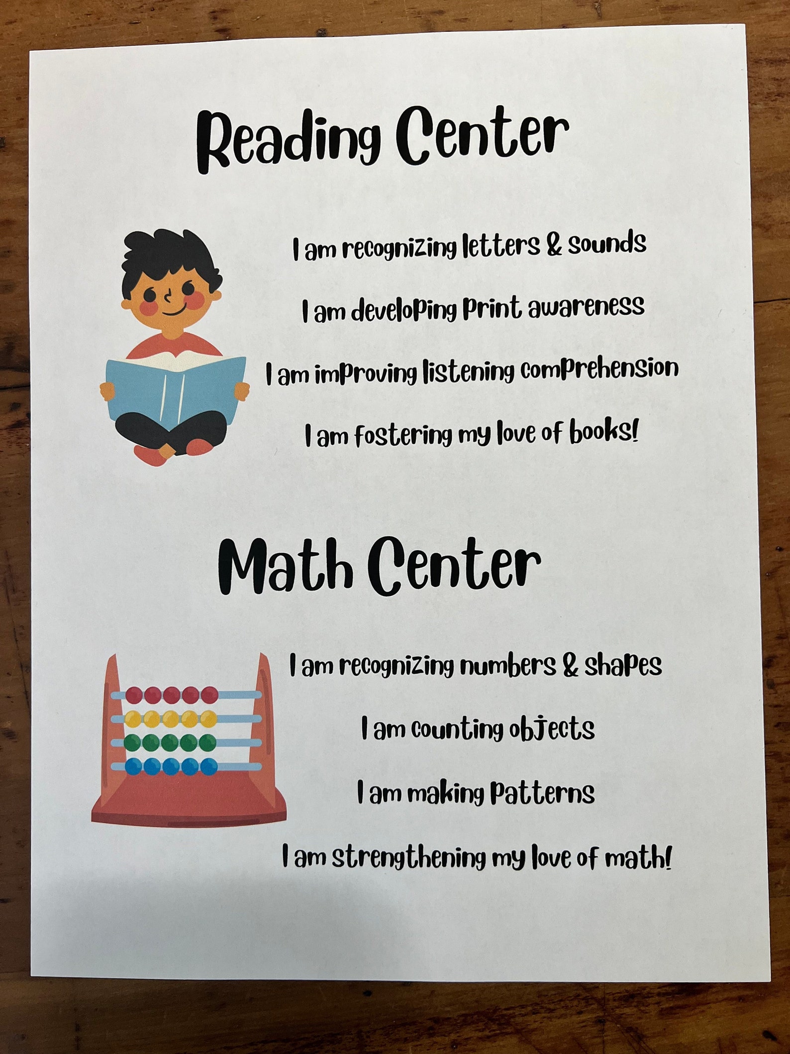 Daycare, Preschool, Kindergarten, Early Elementary Center Signs With ...