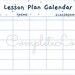 Daycare/preschool/pre~k/kindergarten/elementary Lesson Plan Template ...