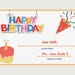 Happy Birthday Classroom Card, Student Birthday Certificate, PDF ...