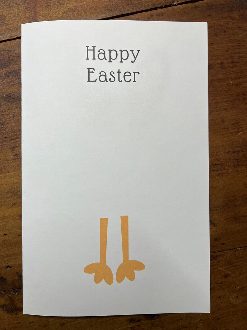 Handprint Easter Card Craft, Bunny & Baby Chick, Perfect Activity for ...
