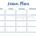 Apple Theme Lesson Plan Template: Weekly Planner, Editable PDF & Canva ...