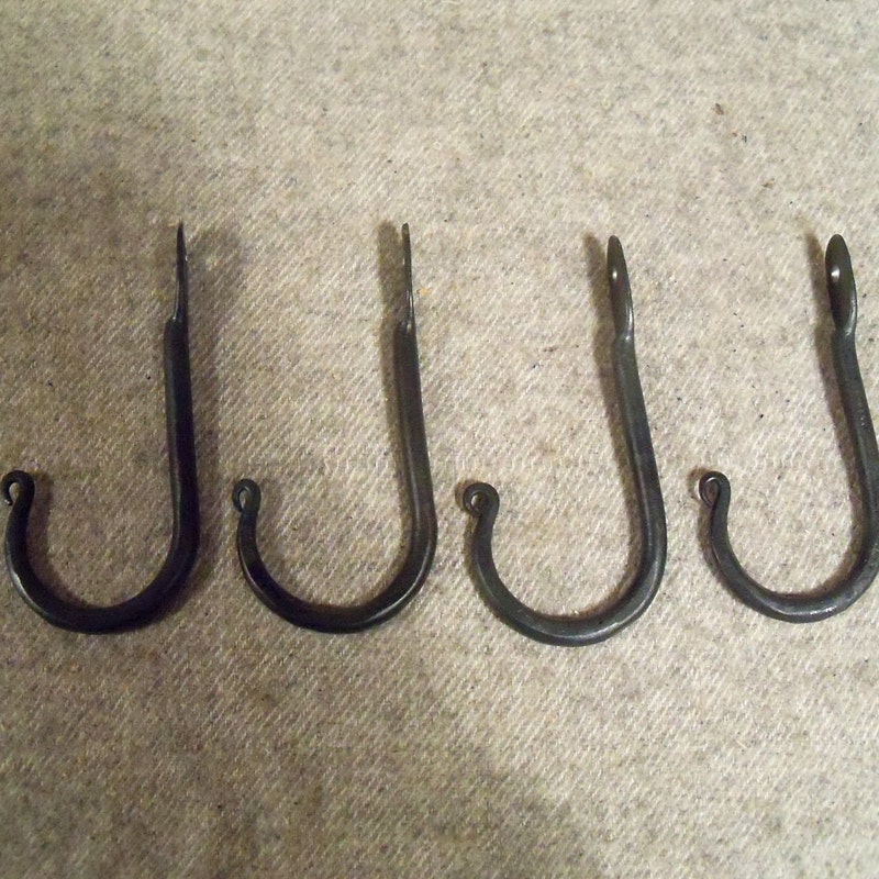 Hand Forged Hooks - Etsy