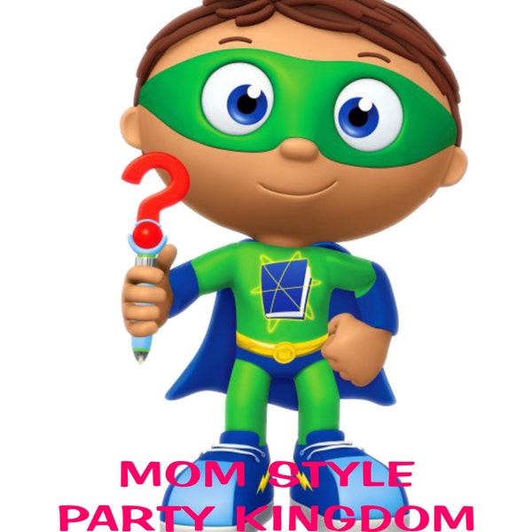 Super Why Invitation - Etsy