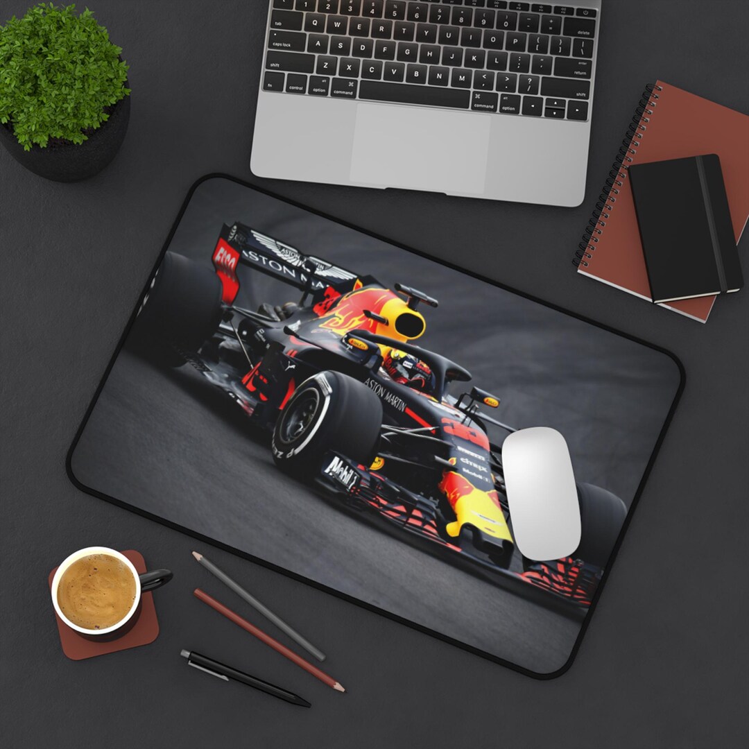Red Bull Racing Formula 1 Car Desk Mat | Racing Track Mousepad - Etsy