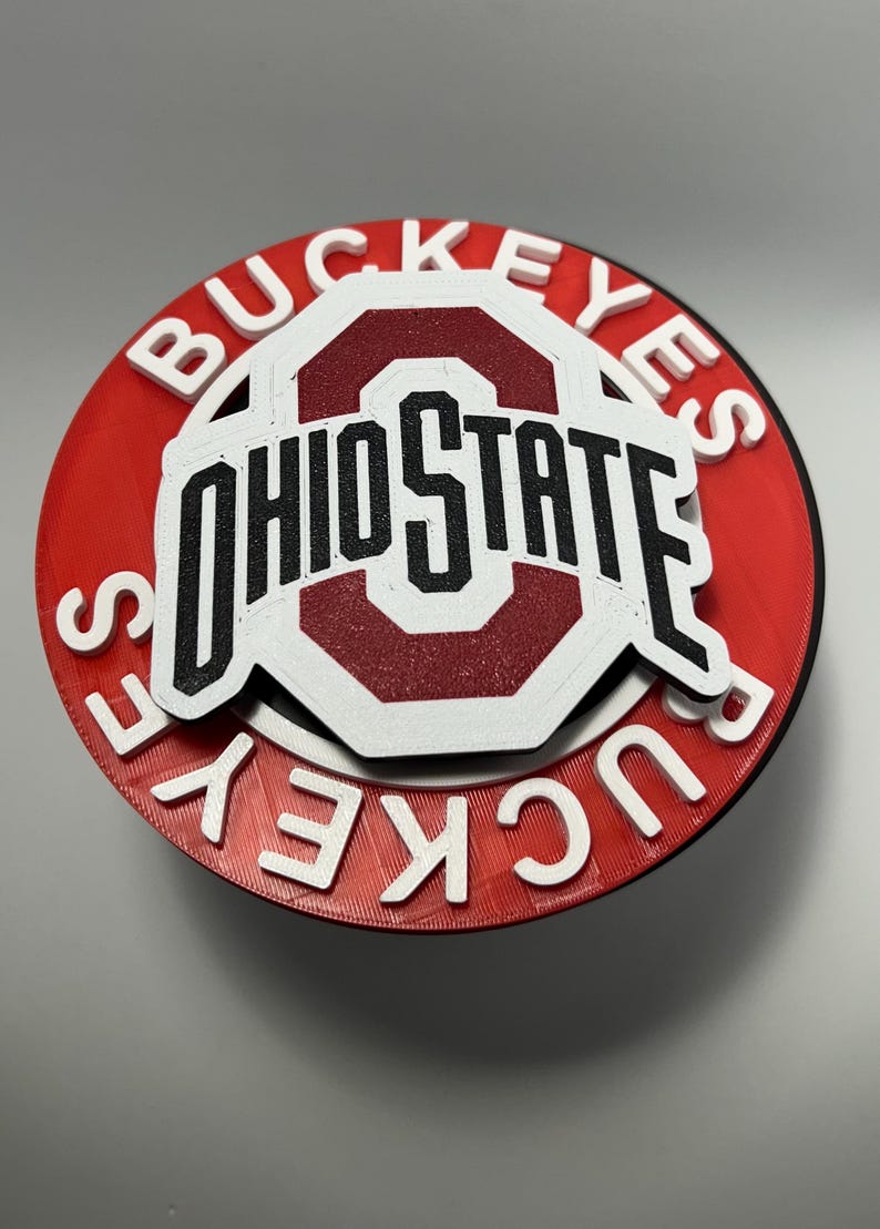 Ohio State Fan Chain Necklace. - Etsy