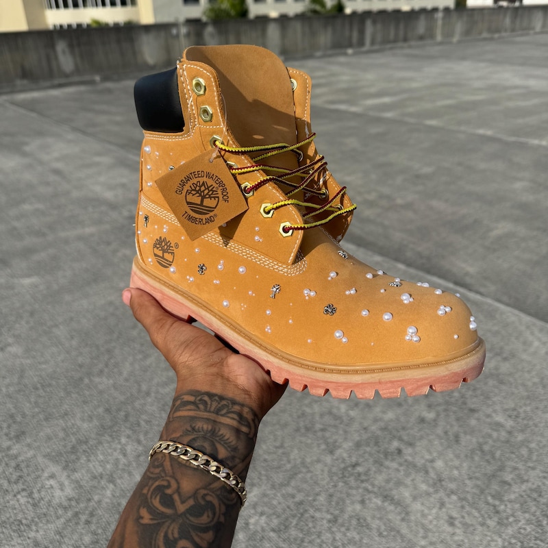 Custom Timberland - Etsy