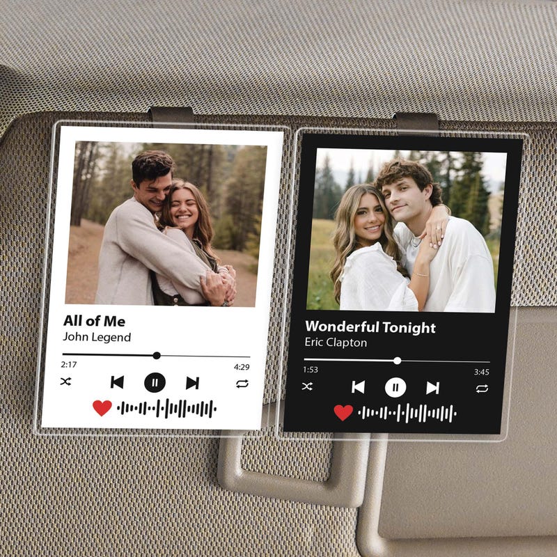 Car Visor Photo Clip Song - Etsy