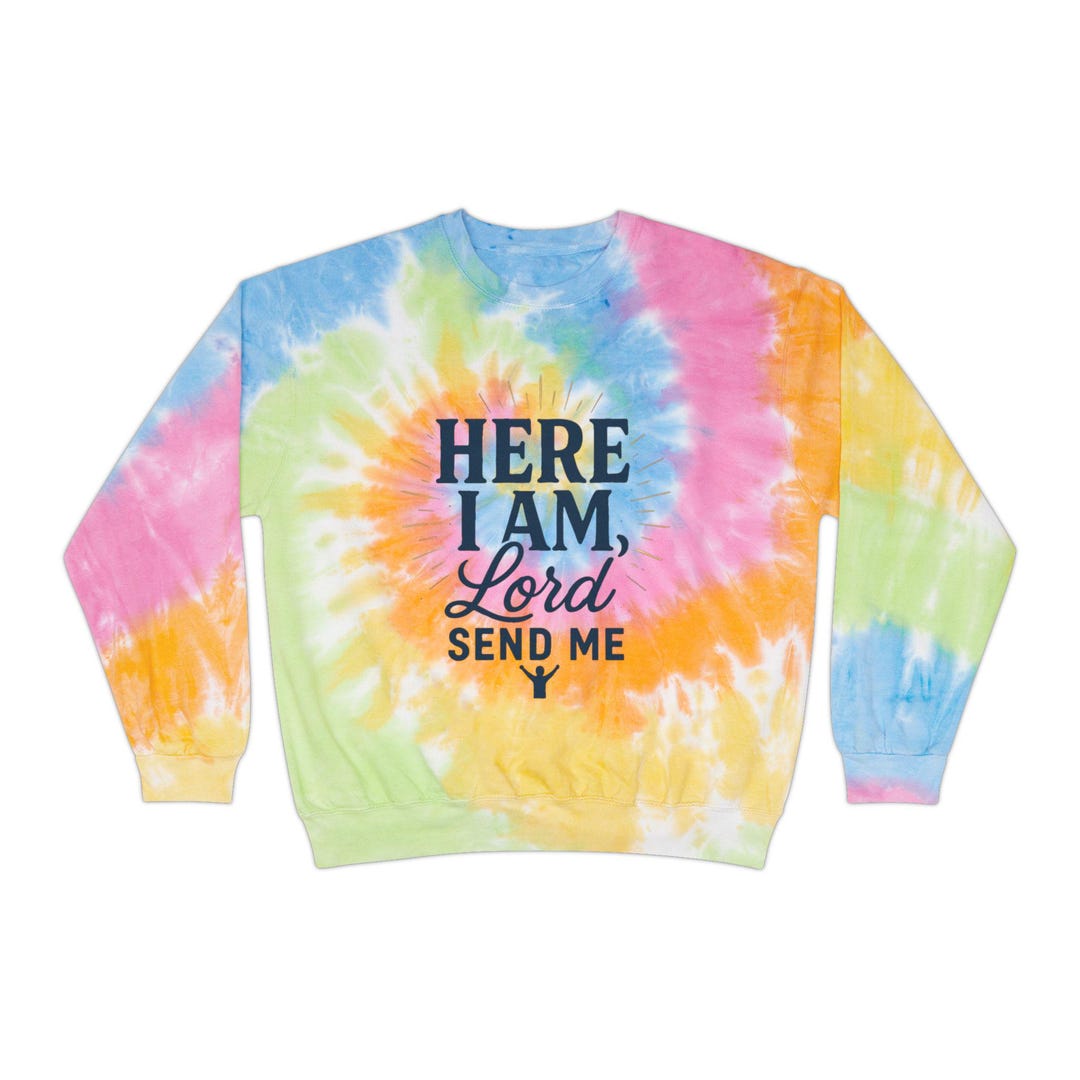 Unisex Tie-dye Sweatshirt, Faith Inspired, Christian Apparel - Etsy