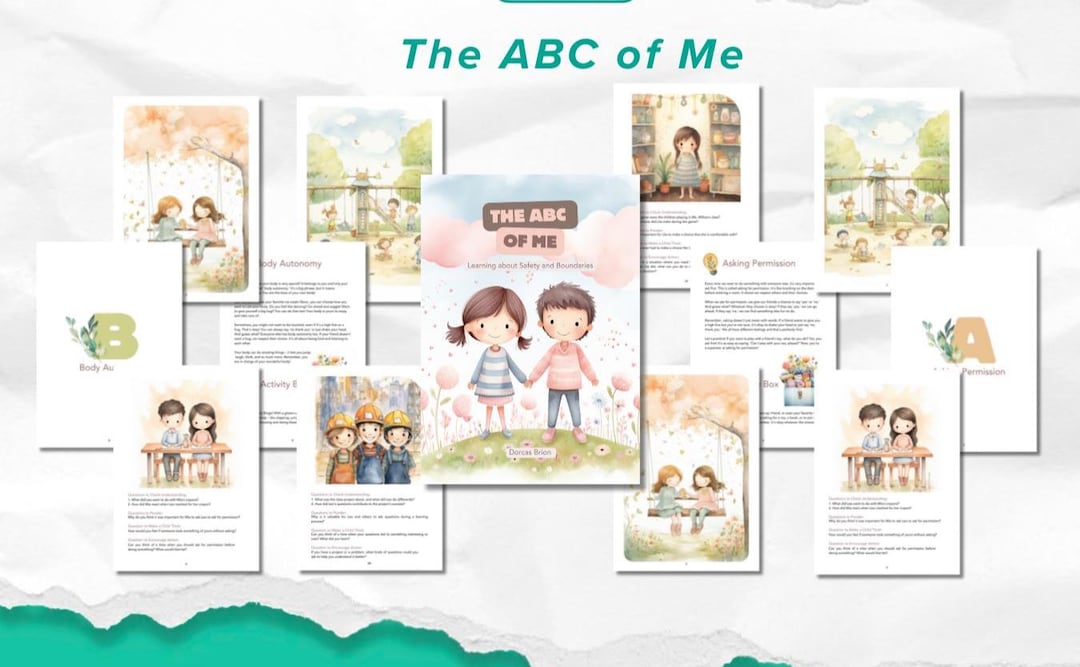 The ABC of Me | Kids Safety & Boundaries Book | Teaches Consent, Self ...