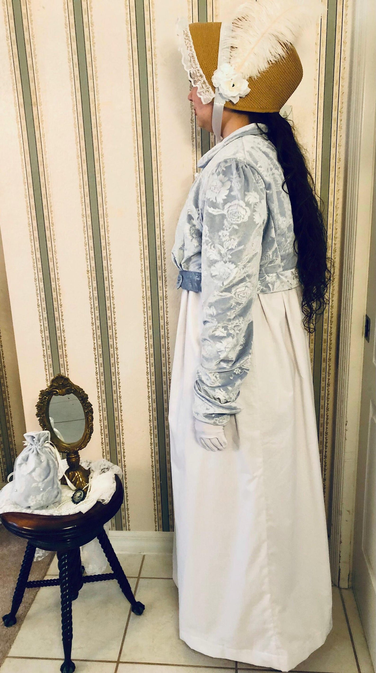Regency, Bridgerton, Sanditon, Tea Gown, Jane Austen, Miss Austen ...