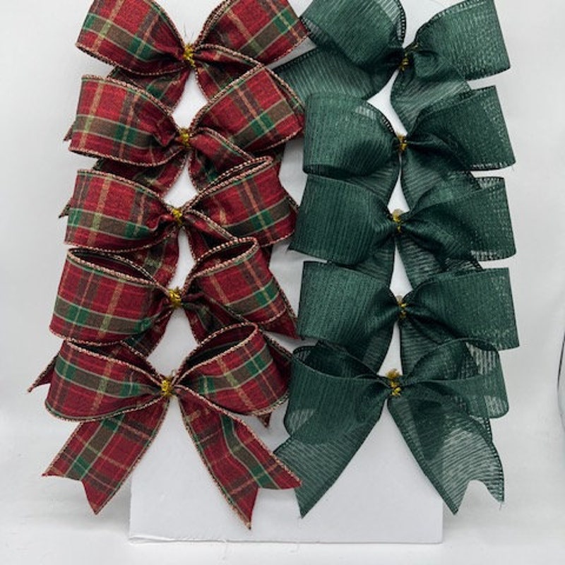 Christmas Tree Bows - Etsy