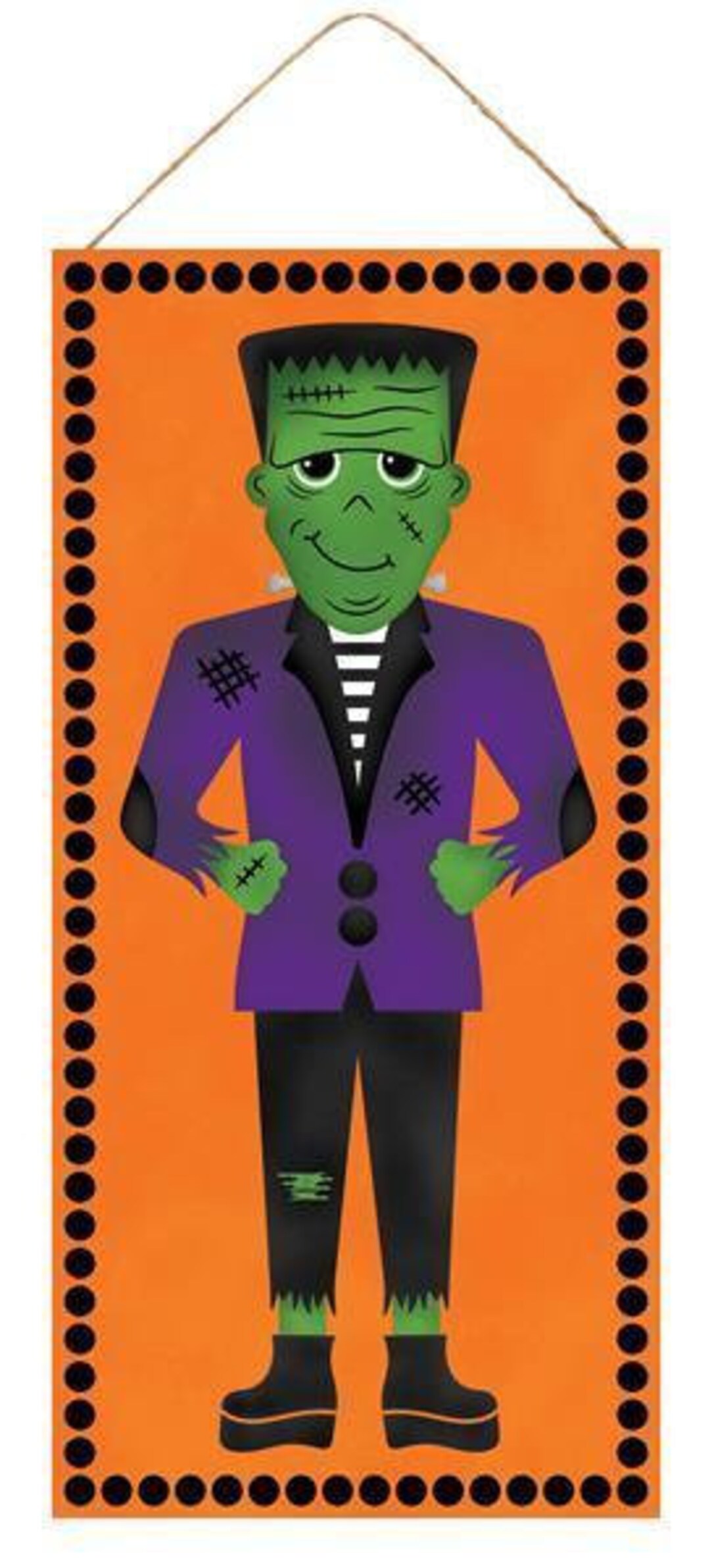 Frankenstein Halloween Sign-wood Halloween Sign-wood Frankenstein Sign ...