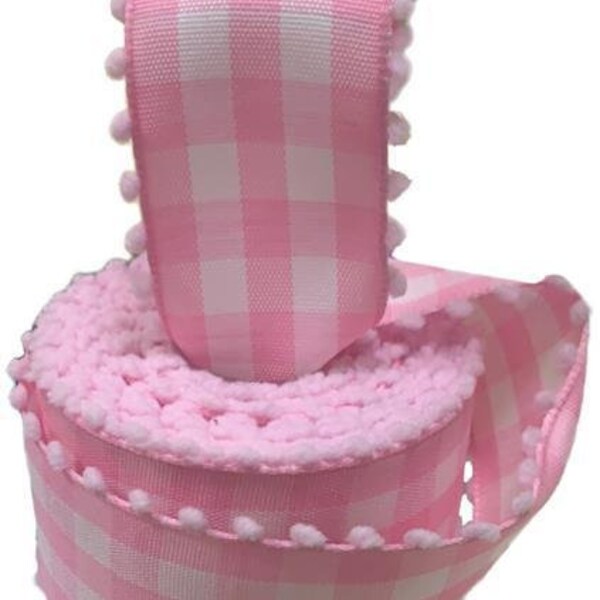 Pink Wired Ribbon - Etsy