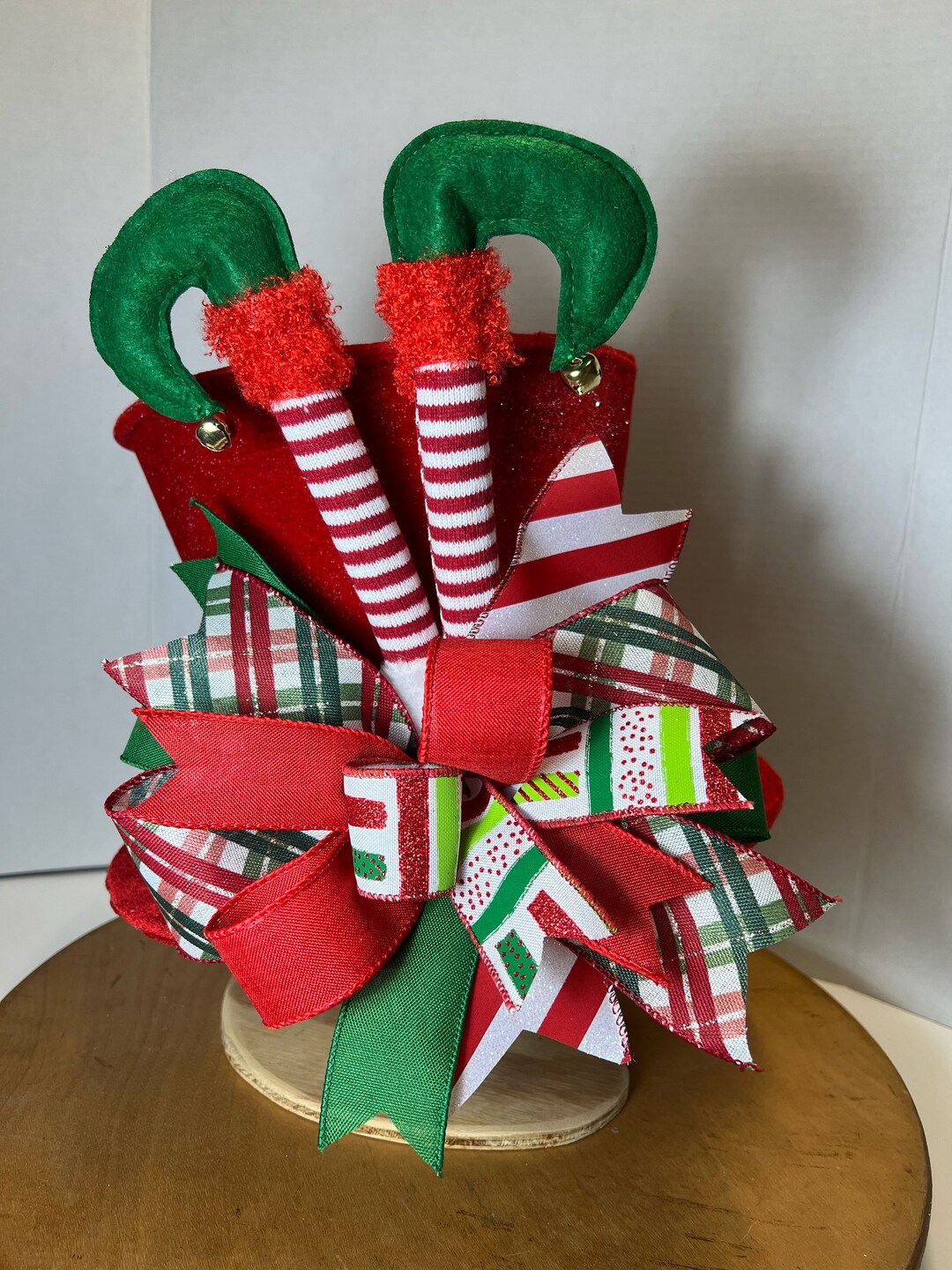 Red Large Top Hat Christmas Tree Topper/ Centerpiece With a Big ...