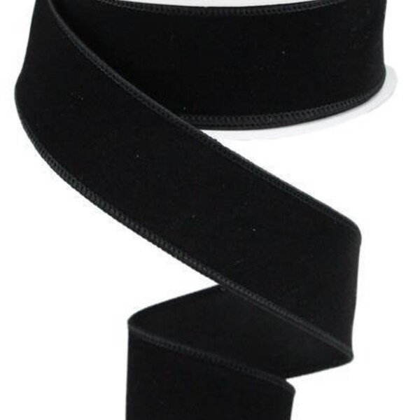Black Velvet Ribbon - Etsy