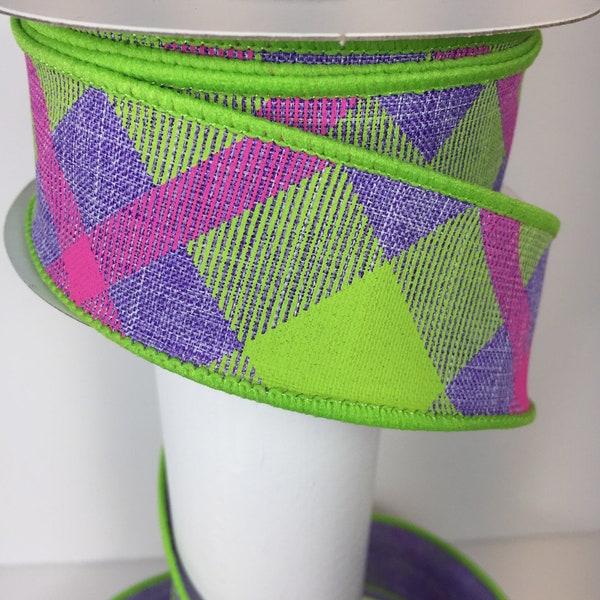 Diagonal Plaid - Etsy