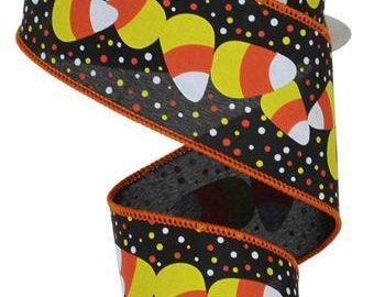 Candy Corn Ribbon | Etsy