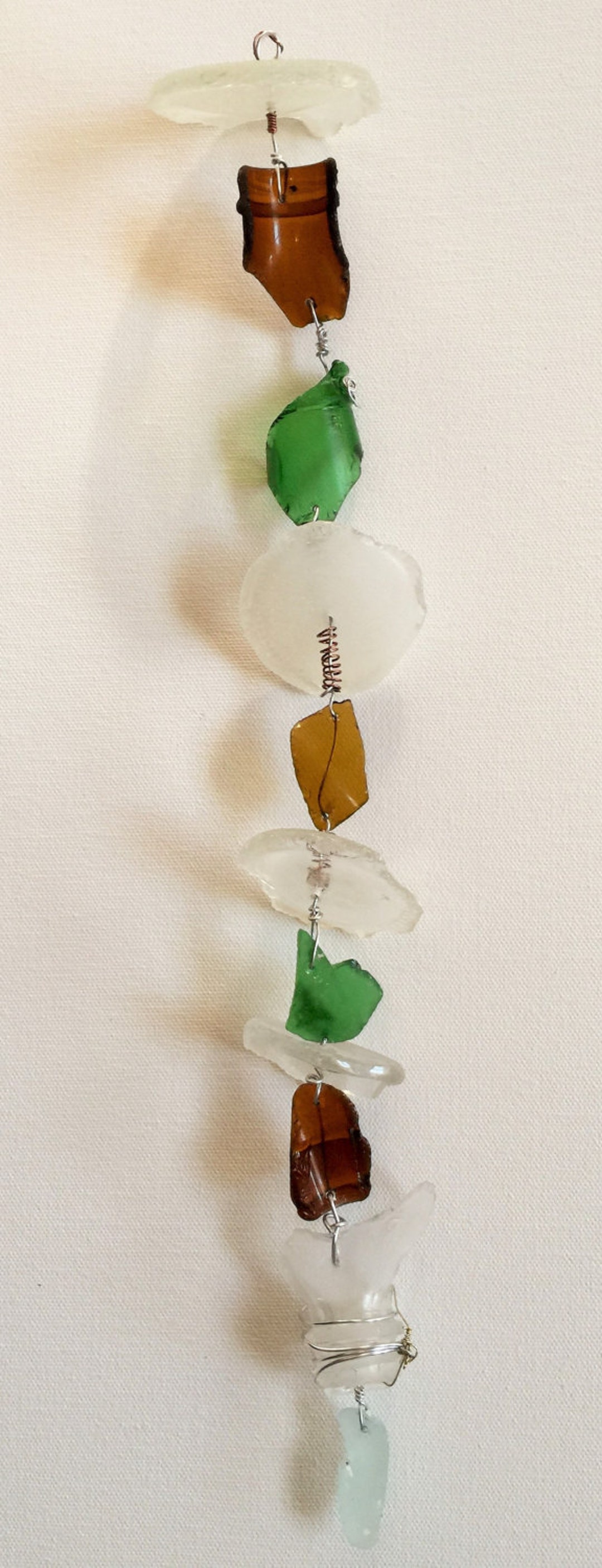 Sea Glass Sun Catcher - Etsy