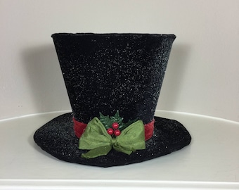 Top Hat Tree Topper | Etsy