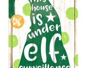 Elf Sign | Etsy