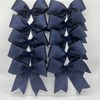 Split Black and Gold Glittered Stripe and Black Shimmer Set of 10 Bows ...