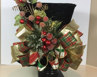 Top Hat Tree Topper | Etsy