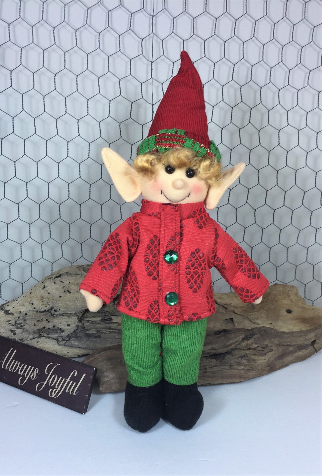 Christmas Elf Fabric Decor - Etsy