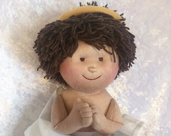 Jesus Baby Doll With Jesus Picture Bookhandmade Soft Cloth Baby ...