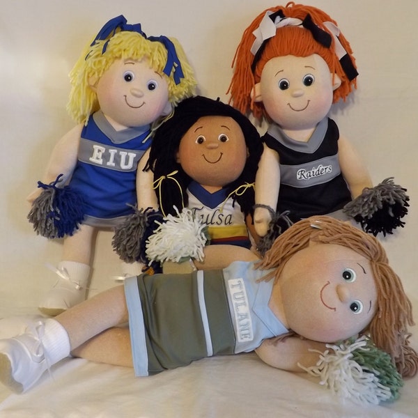 Cheerleader Dolls - Etsy