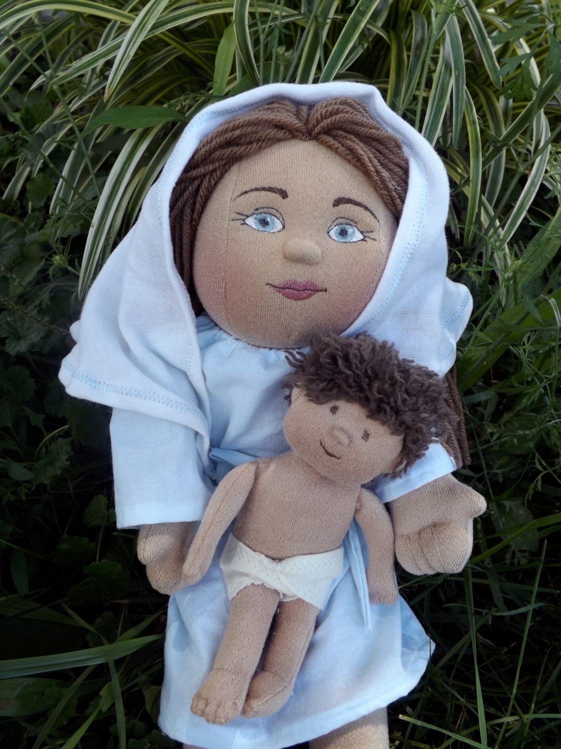 Handmade Baby Jesus Plush Doll: Christian Baptism Gift - Etsy