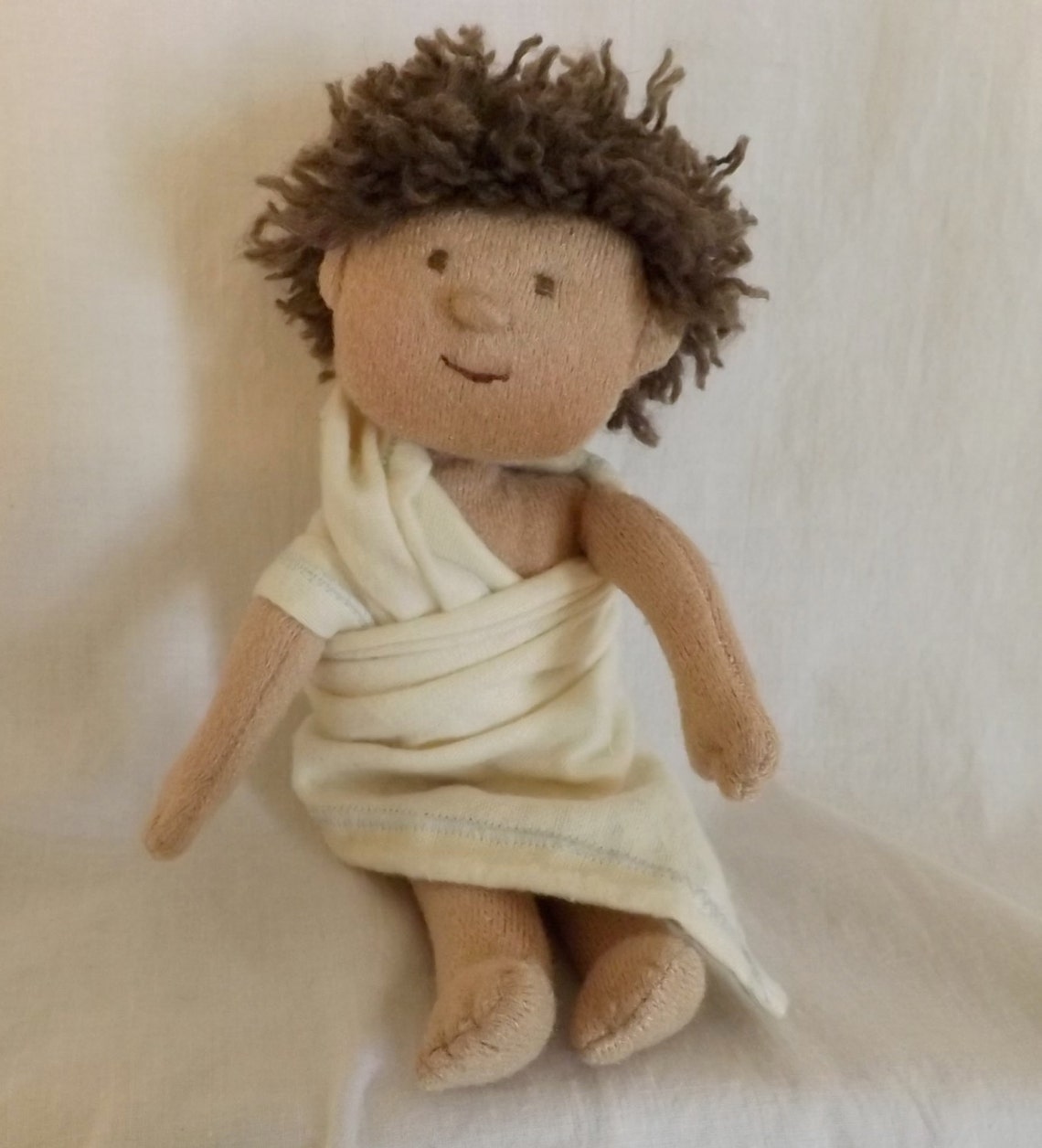 Handmade Baby Jesus Plush Doll: Christian Baptism Gift - Etsy