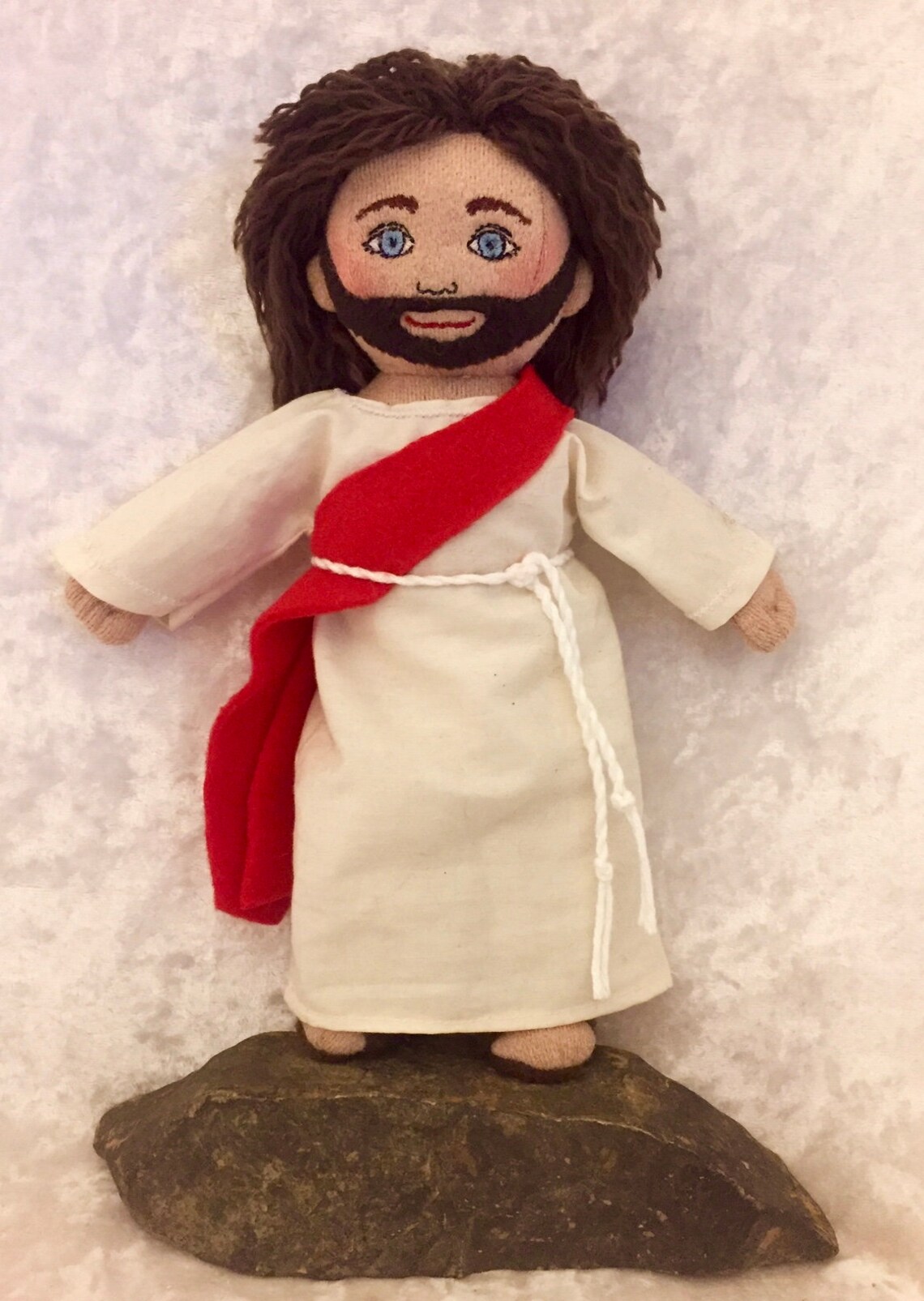 Jesus 10 Inch Handmade Cloth Doll and Jesus Biblehandmade - Etsy
