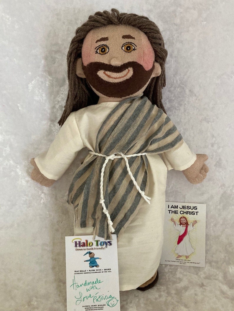 Jesus Doll 14 Inch and Jesus Picture Bookunique Stuffie Jesus | Etsy