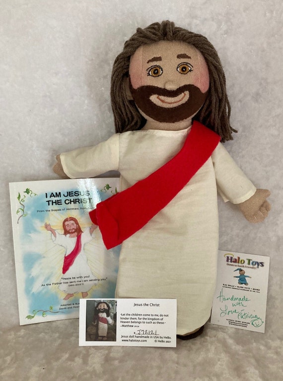 Jesus Doll 14 Inch and Jesus Picture Bookunique Stuffie Jesus | Etsy