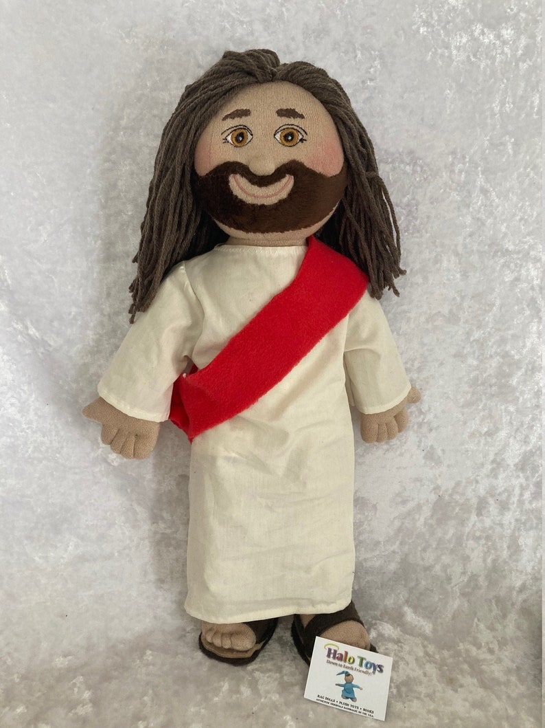 Jesus Doll 18 Inchesunique Plush Soft Sculpture Jesus Christ - Etsy