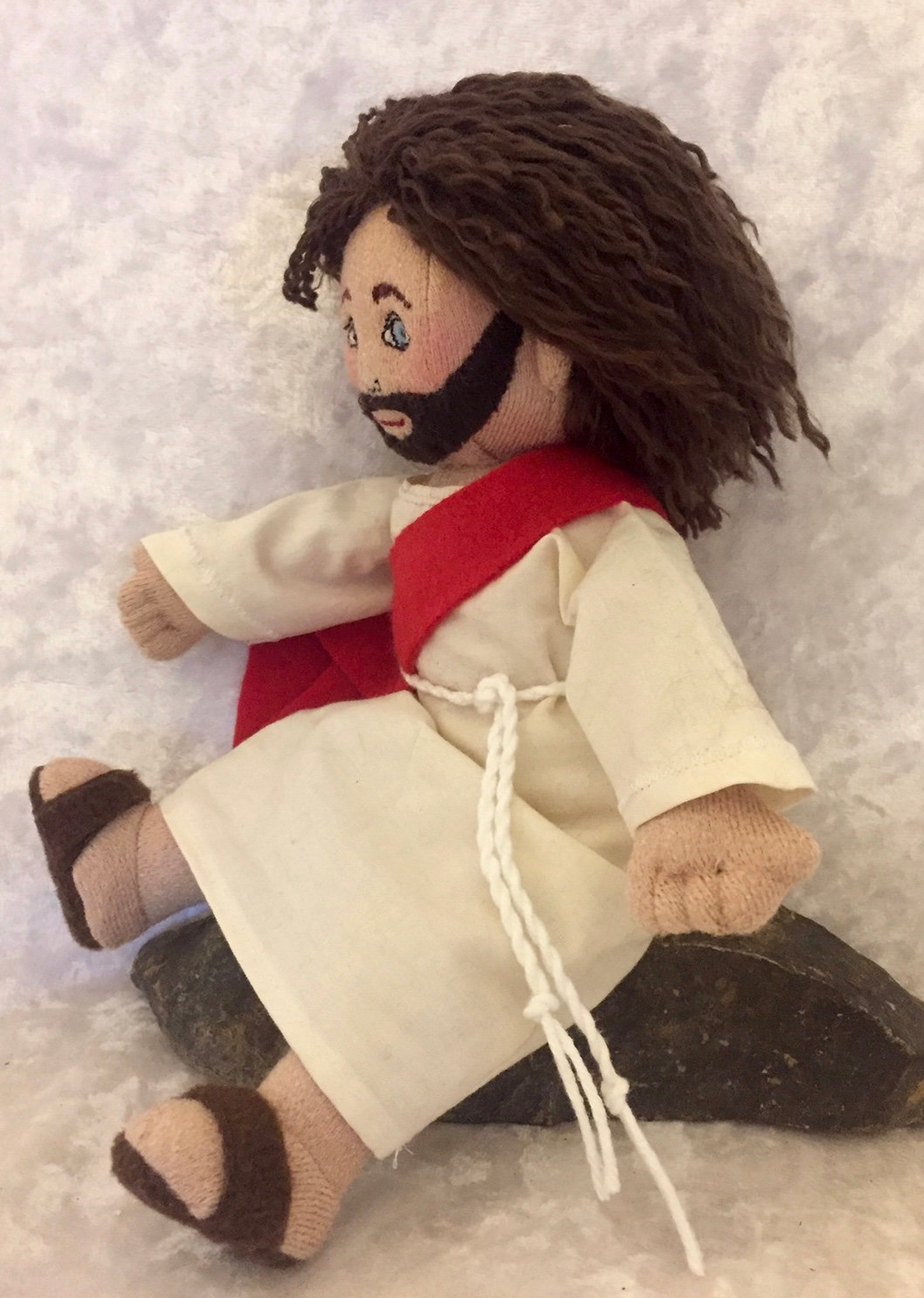 Jesus 10 Inch Handmade Cloth Doll and Jesus Biblehandmade - Etsy