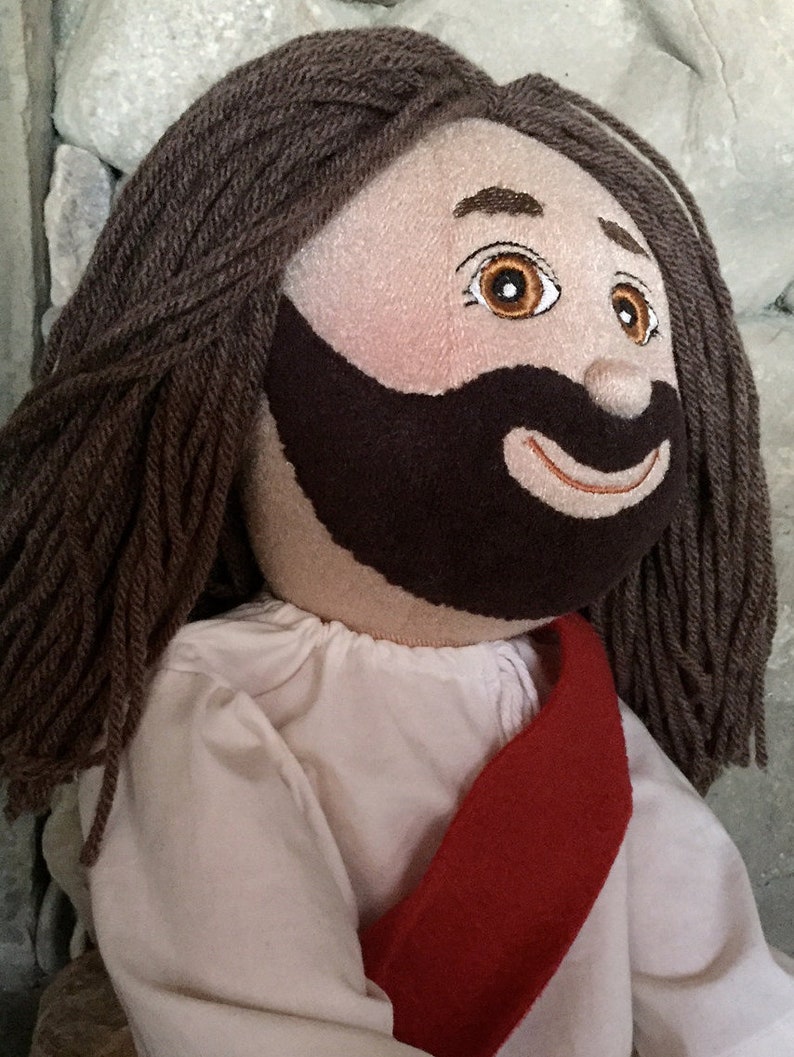 Jesus Doll 18 Inchesunique Plush Soft Sculpture Jesus Christ - Etsy