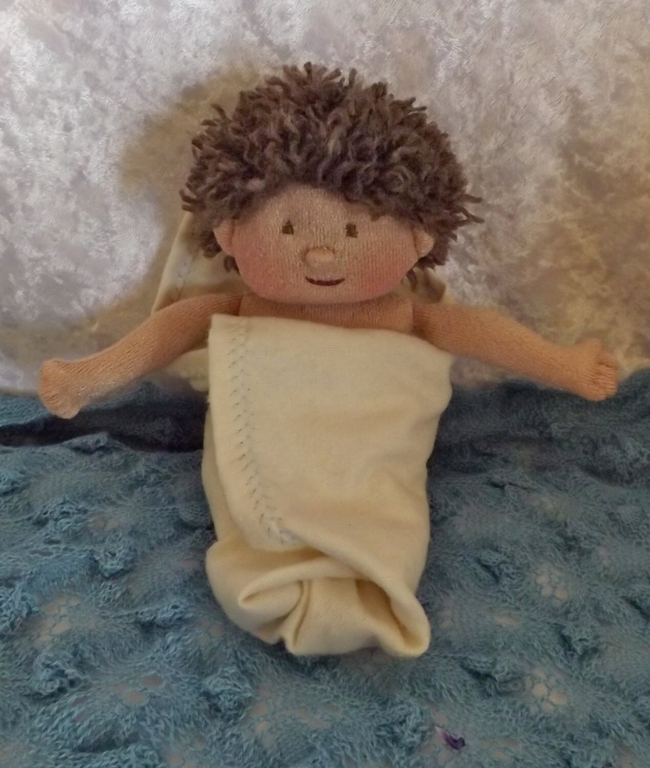 Handmade Baby Jesus Plush Doll: Christian Baptism Gift - Etsy