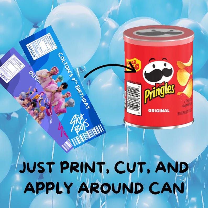 Kpop Demon Hunters Bundle Invitation Gogo Squeez Caprisun Juice Label ...