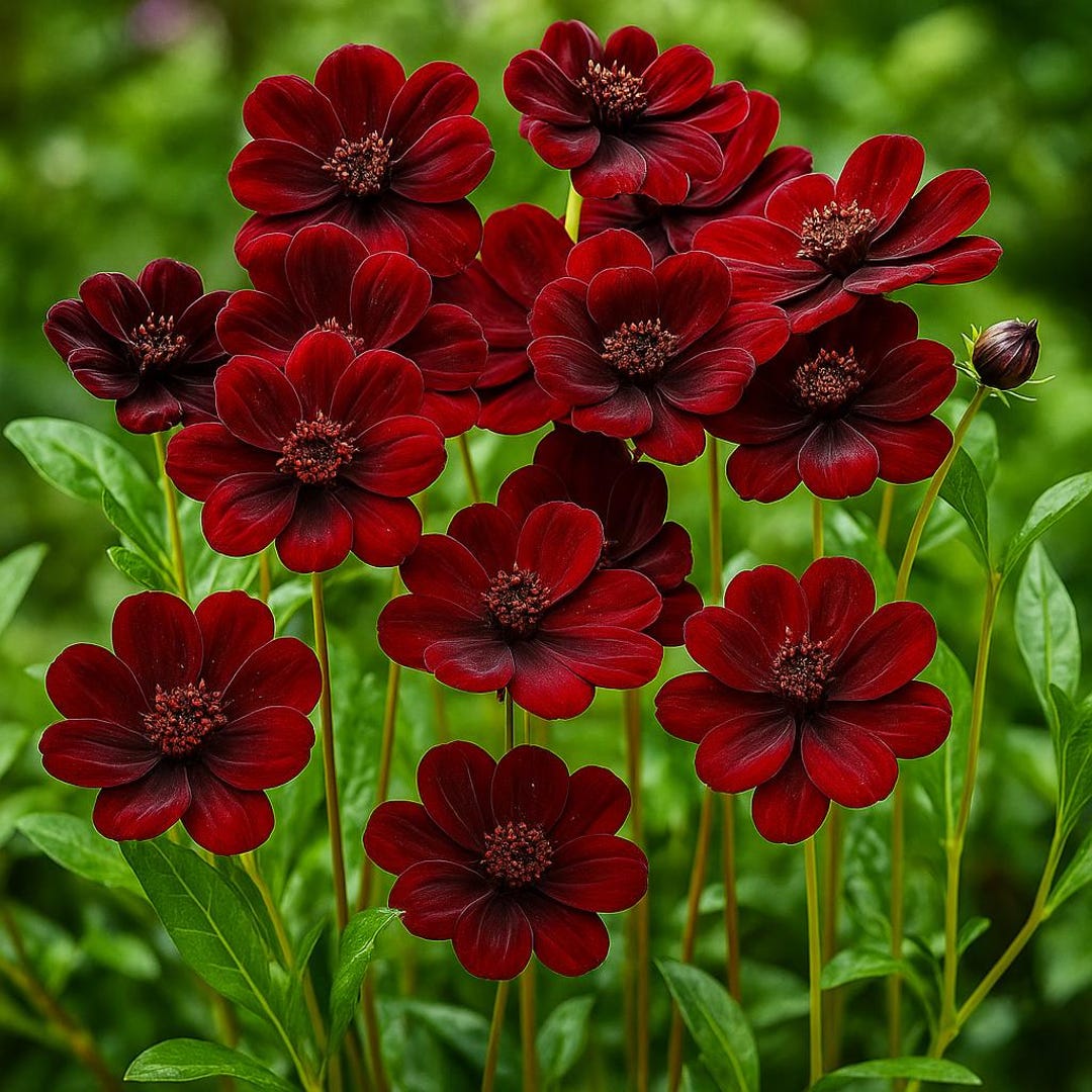Chocolate Cosmos Seeds: Velvety Maroon-brown Flowers, USA Grown (200 ...