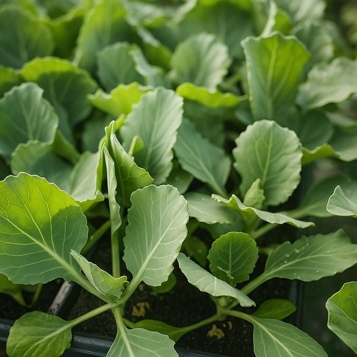 6 Golden Cross Cabbage Live Plants: 6 Inches Tall | 75+ Days Old - Etsy